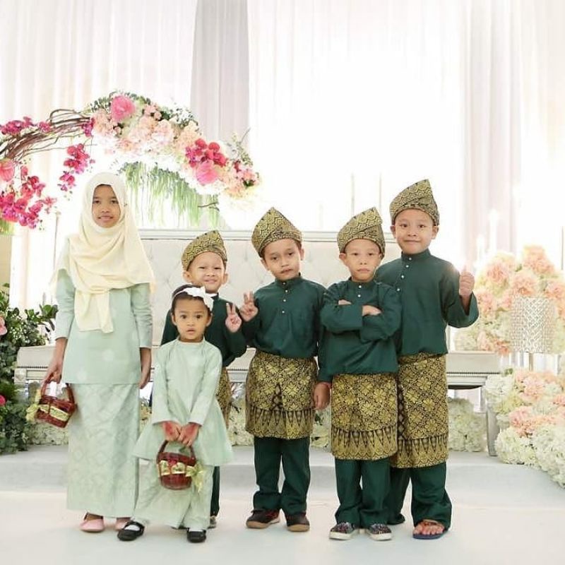 💥💥 Set Tanjak songket for raya /aqiqah /wedding - Tengkolok with ...