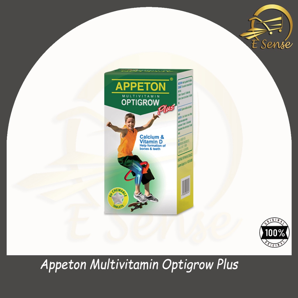 [E SENSE] Appeton Multivitamin Optigrow Plus | Shopee Malaysia