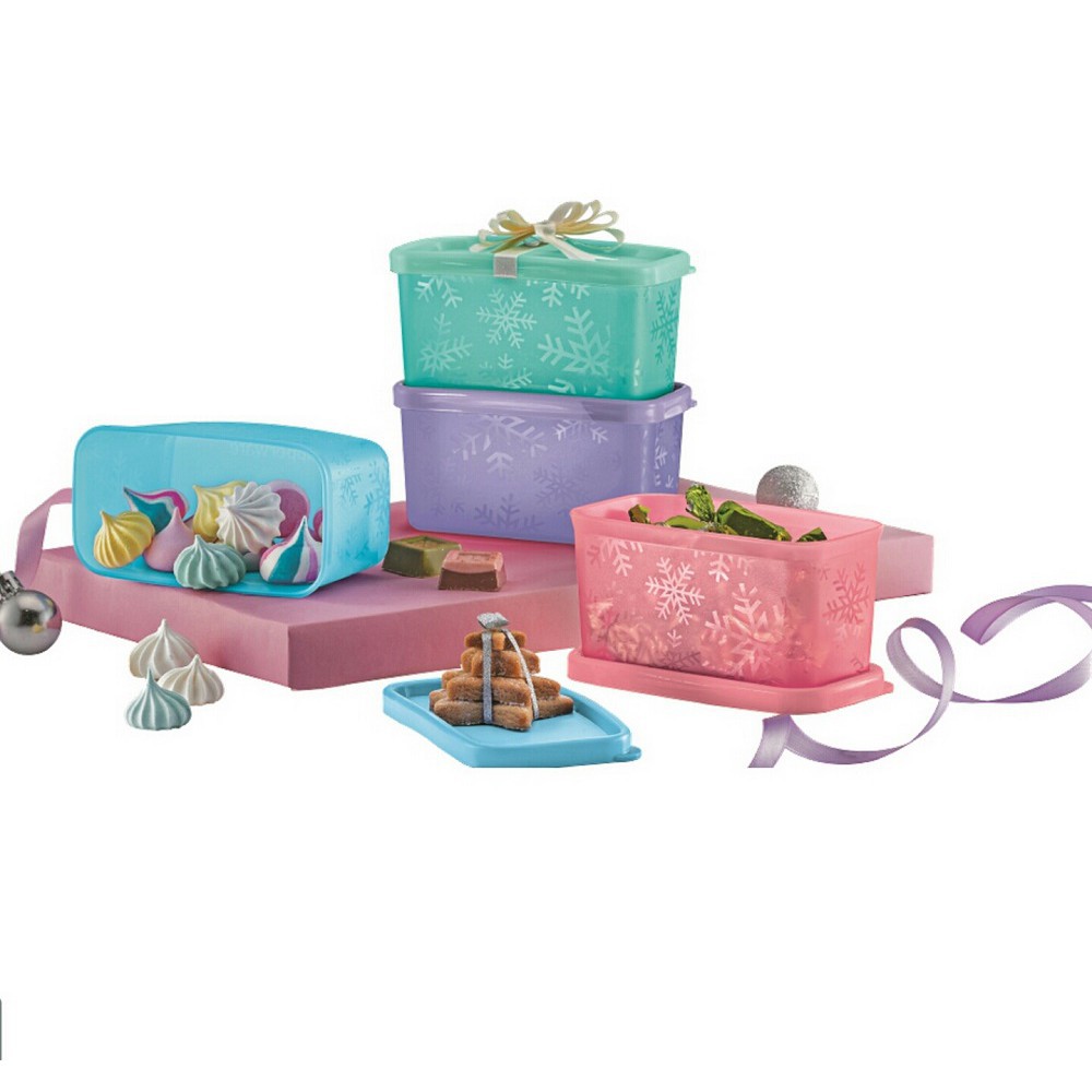 Tupperware Precious Snowflake Gift Set (1) 200mL | Shopee Malaysia
