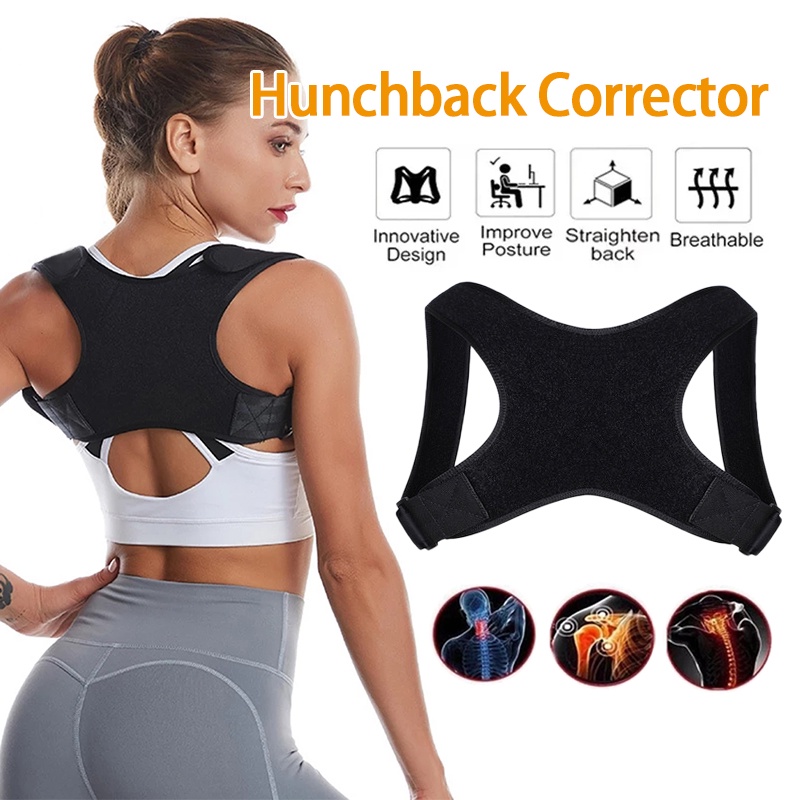 back support belt posture corrector shoulder support back pain support ...