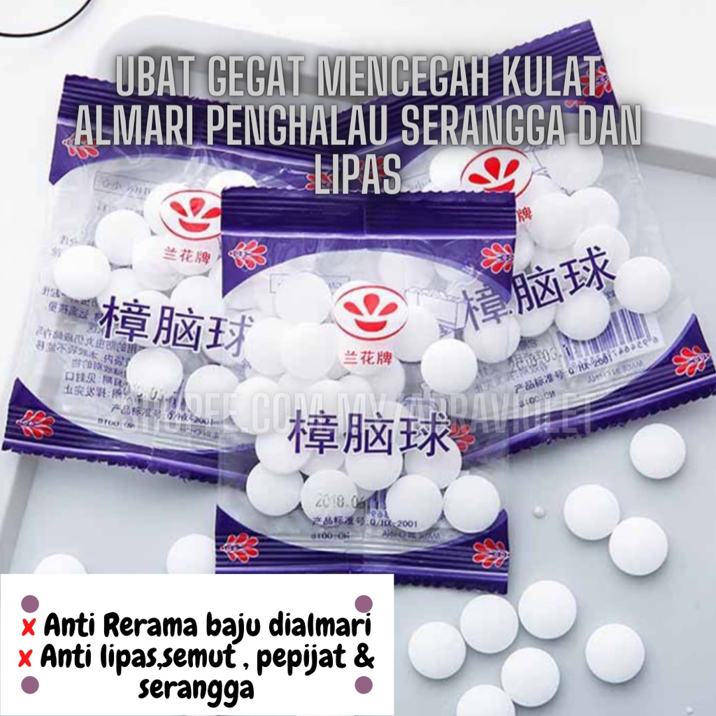 Ubat Gegat Lipas Anti Kulat Almari Pembunuh Serangga Rumah & Kereta ...