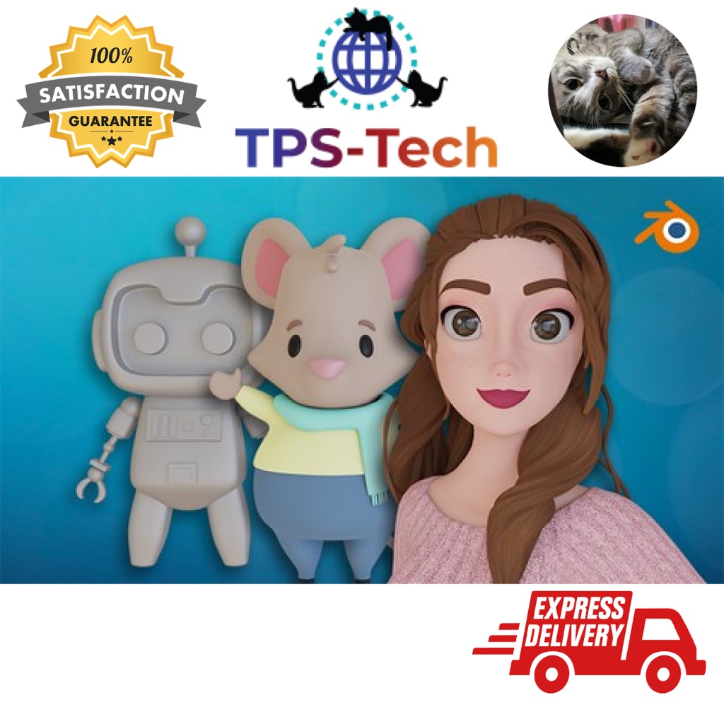 Course Udemy Ultimate Character Creation In Blender From Beginner To Pro Shopee Malaysia 