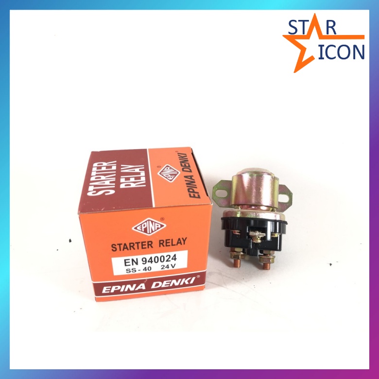 ORIGINAL SS40 Epina EN940024 Starter Relay 24V HEAVY DUTY | Shopee Malaysia