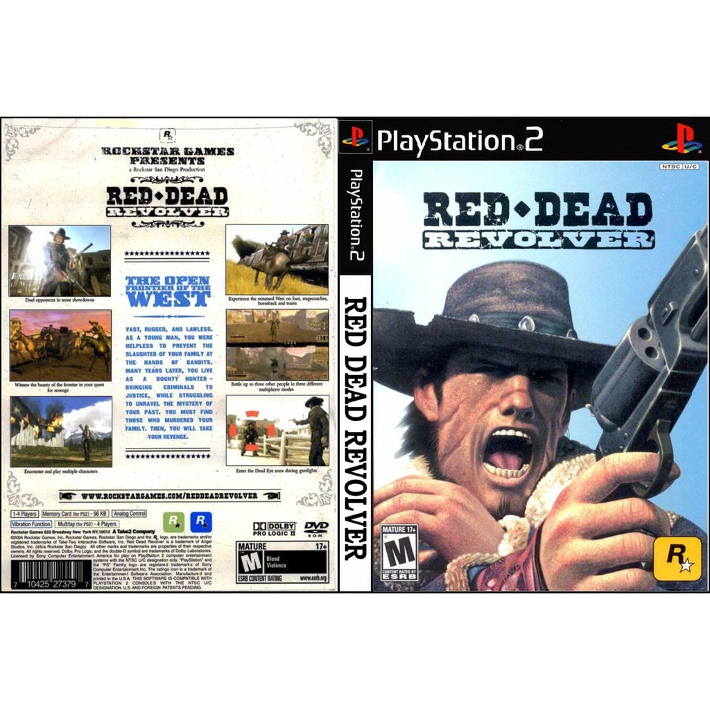 Red Dead Revolver (CD Games PS2) | Shopee Malaysia
