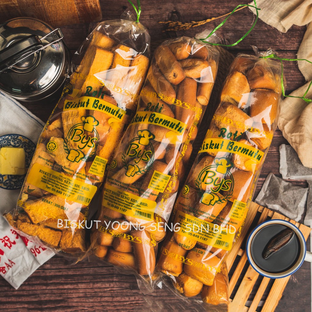 Biskut Roti Lutut /Jari /Bulat/Roti Kok Roti Kering 300g HALAL BYS ...