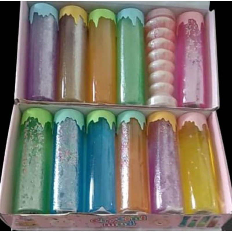 1 botol Slime warna dan jenis botol random (300g) | Shopee Malaysia