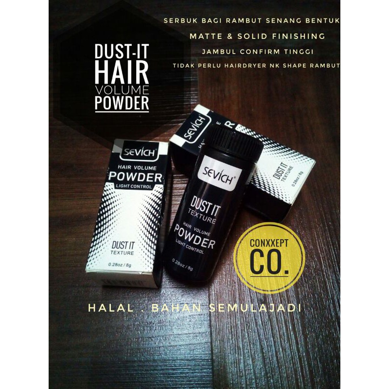 Powder Serbuk Rambut Bagi Senang Naik Volumizing Powder Unisex Osis ...