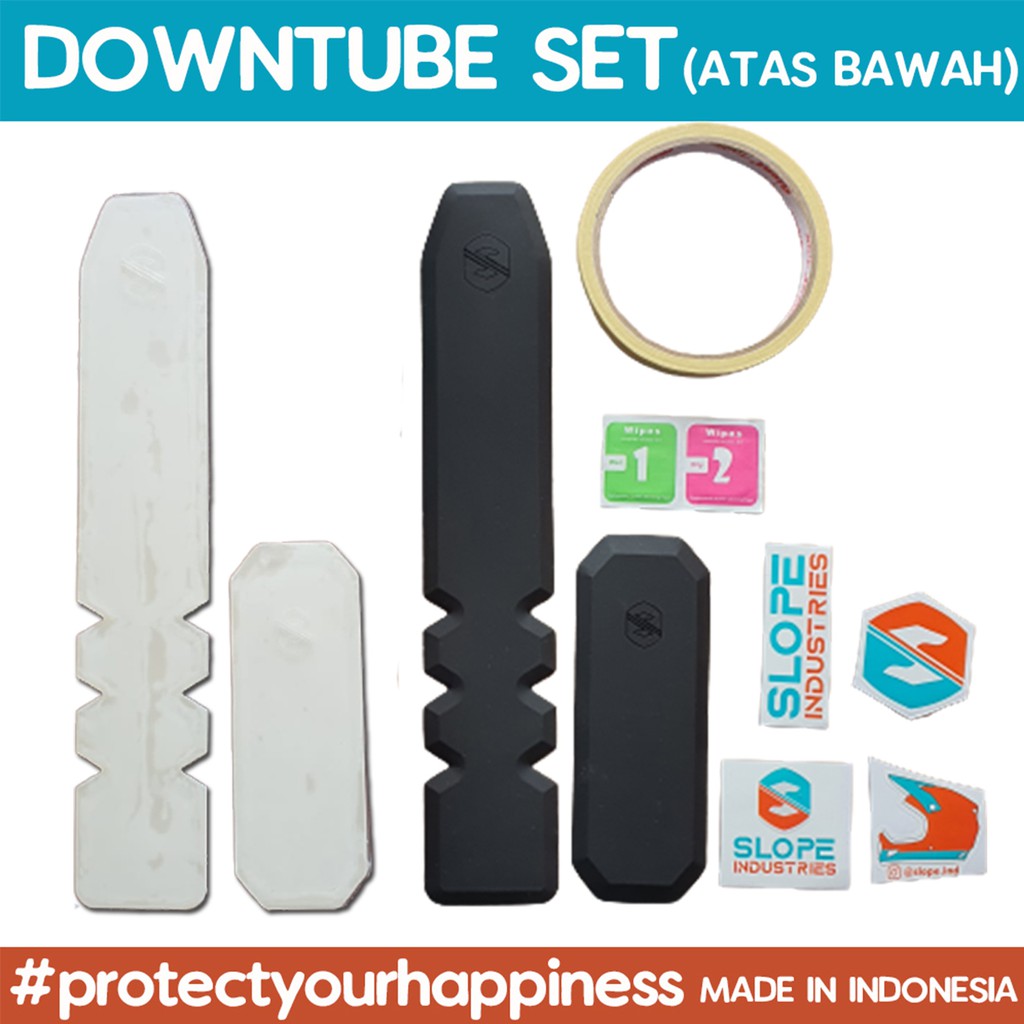 Universal MTB Bicycle Frame Downtube Guard Protector | Shopee Malaysia