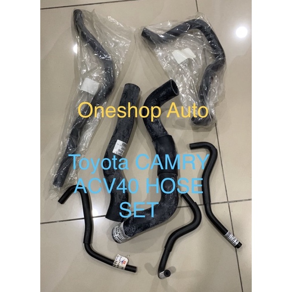 READY STOCK TOYOTA CAMRY ACV40 RADIATOR HOSE SET COMPLETE .Suitable ...