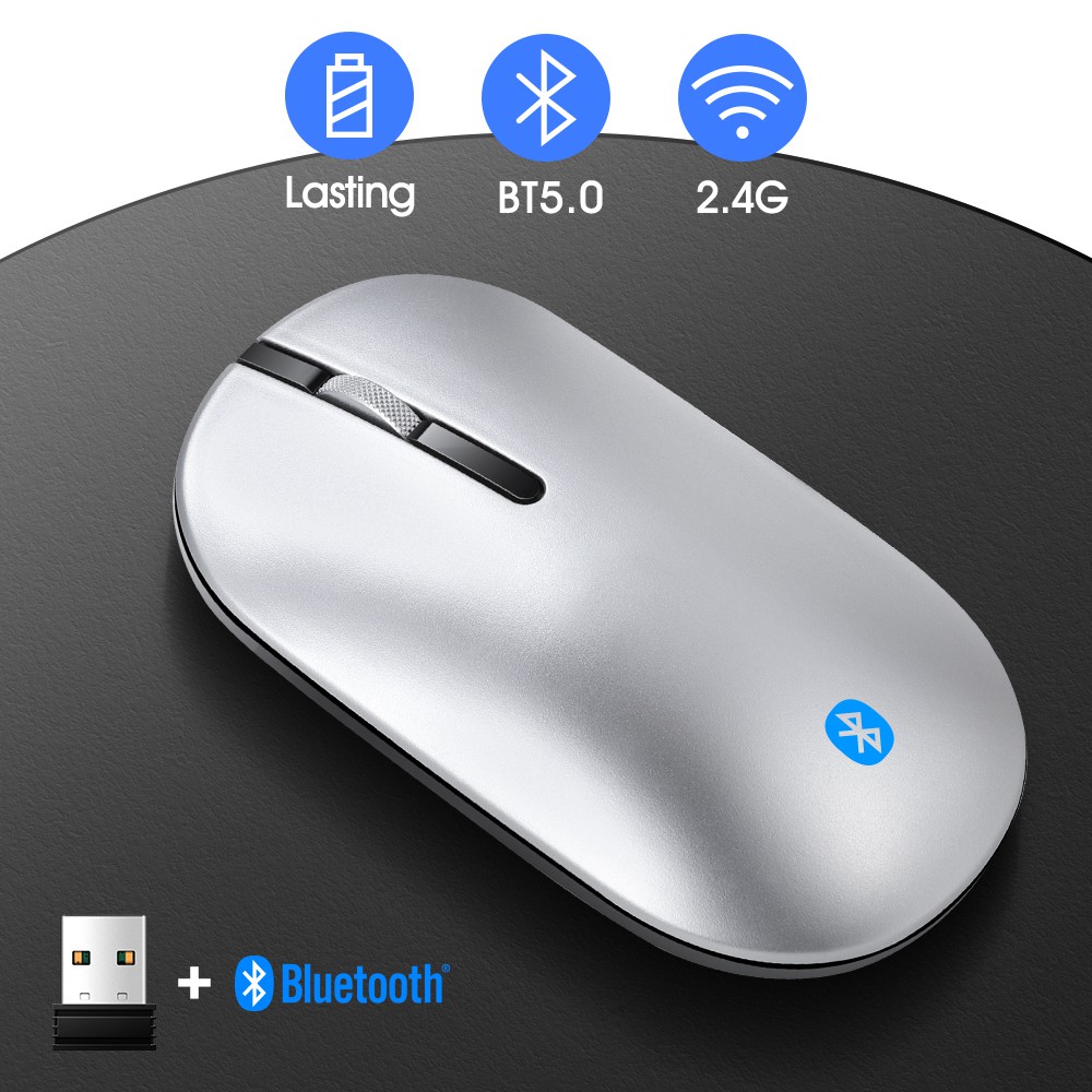 T-WOLF X7 Bluetooth / 2.4GHZ Bluetooth Wireless Mouse For Android ...