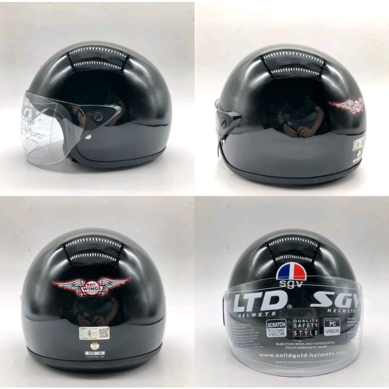 SGV NEW WING VISOREX SGV WING SGV WING VISOREX HELMET SGV WING BARU ...