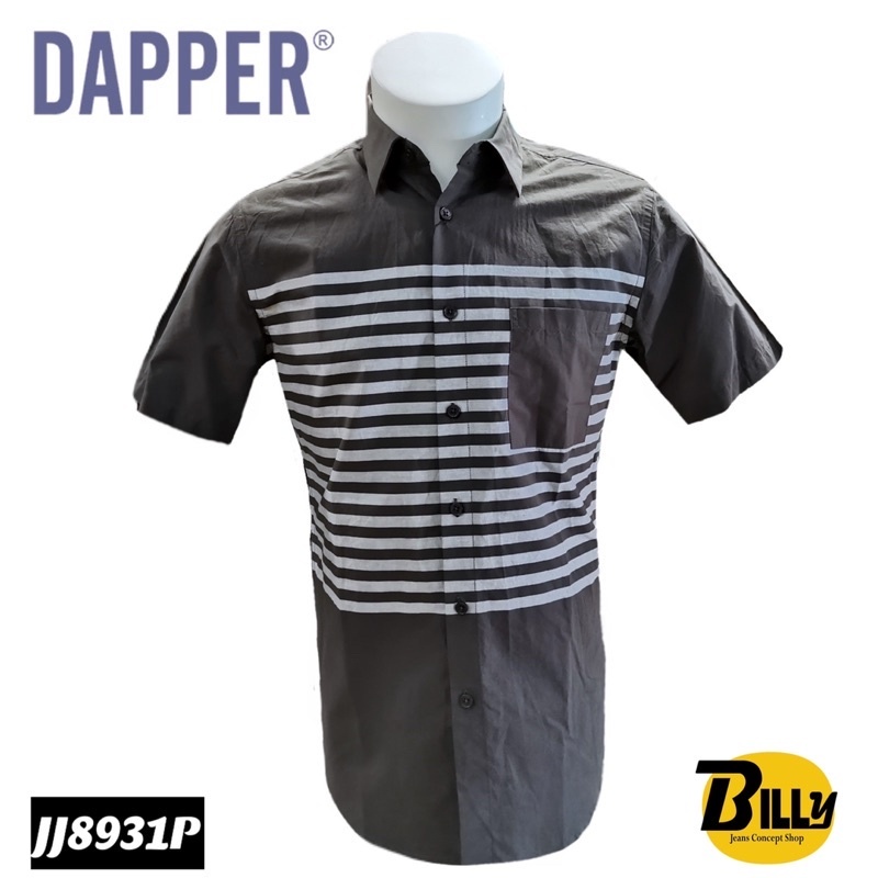 Dapper Brand Men Slim Fit Cotton Casual ( JJ8931P ) | Shopee Malaysia