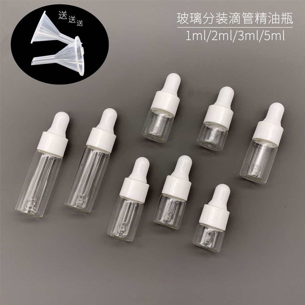 essence liquid drop tube packing 1 ml to 5 bottle oil sample bo Dropper ...