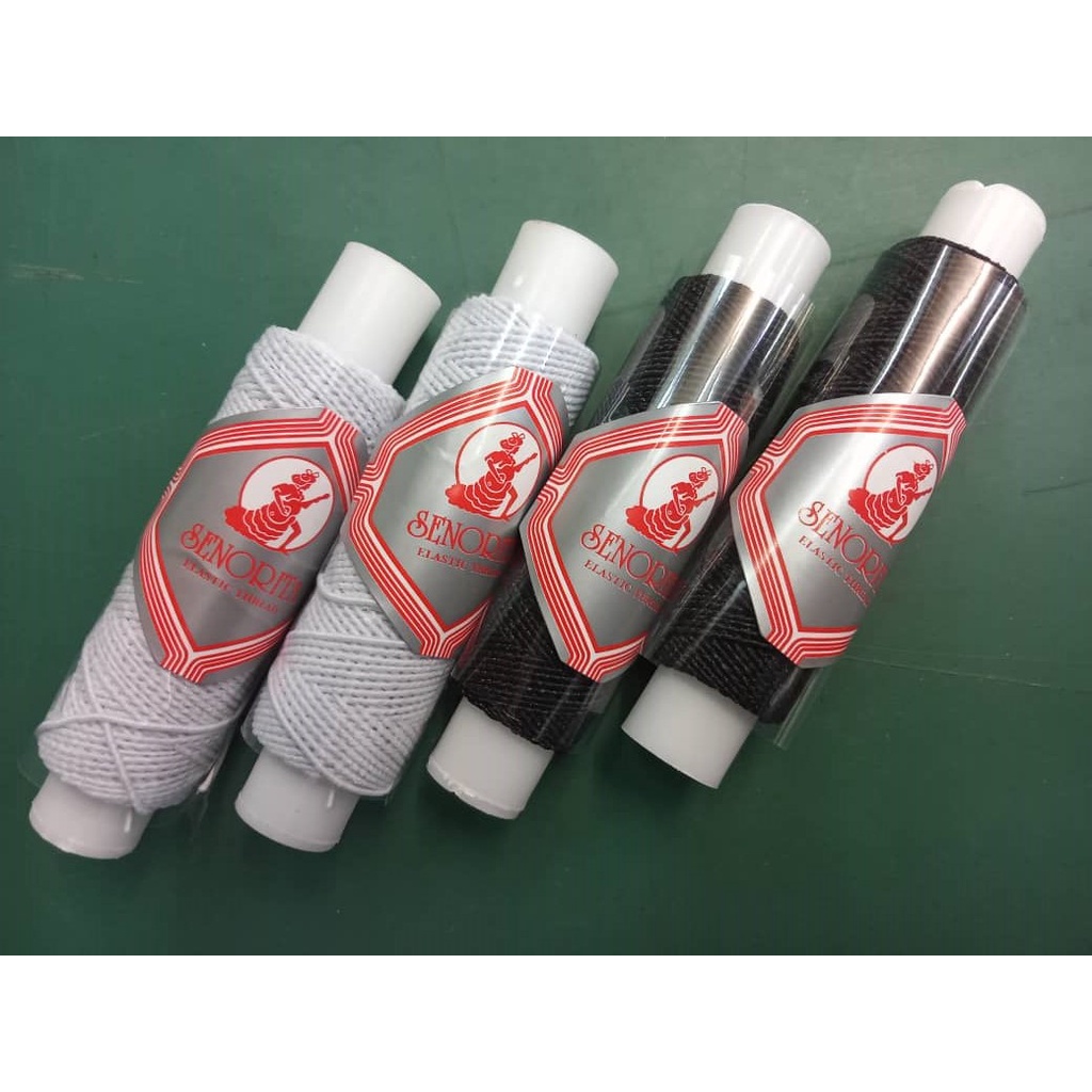 Senorita Elastic Sewing Thread / Benang Getah Brand Senorita | Shopee ...