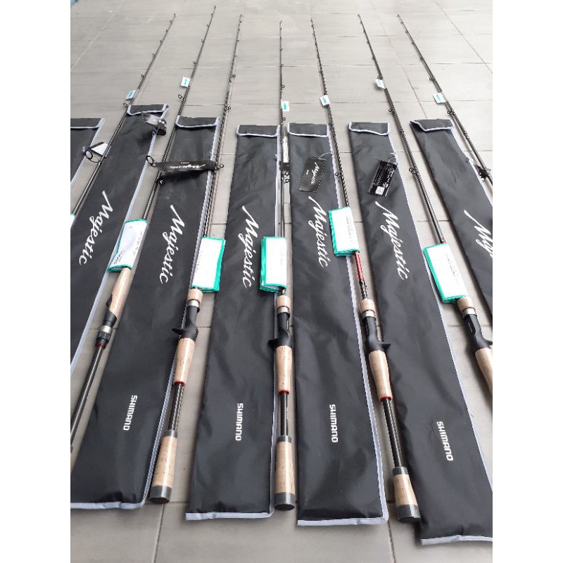 Shimano Majestic Casting Dan Spinning Fishing Rod | Shopee Malaysia