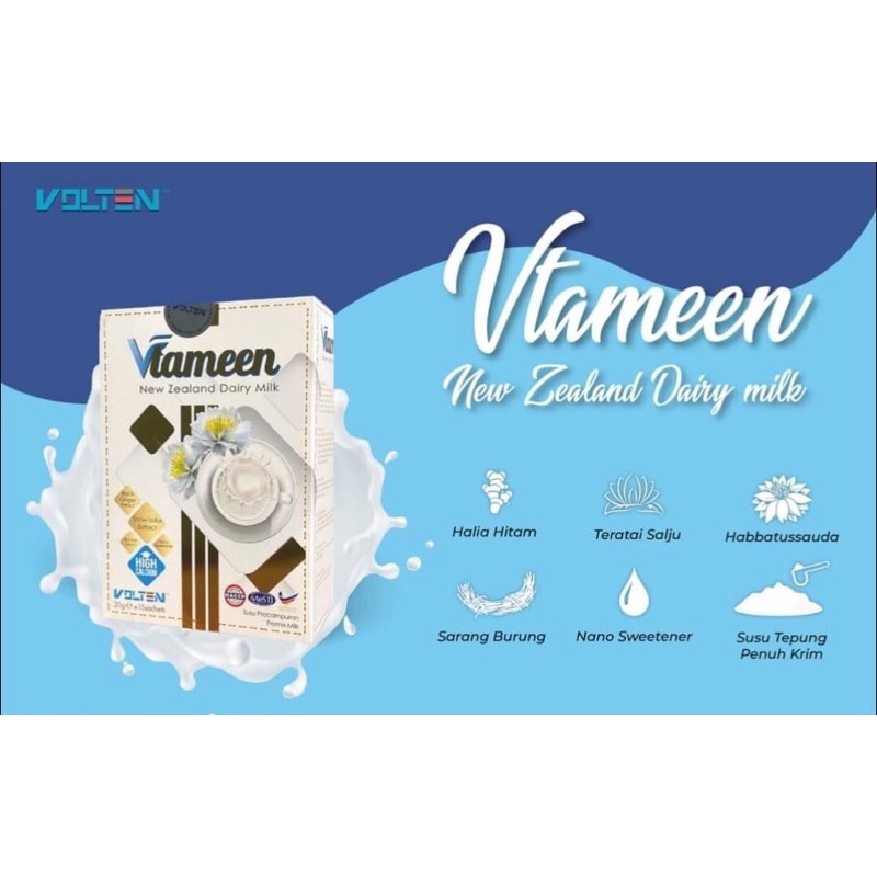 HALAL PRODUK VTAMEEN VOLTEN | Shopee Malaysia