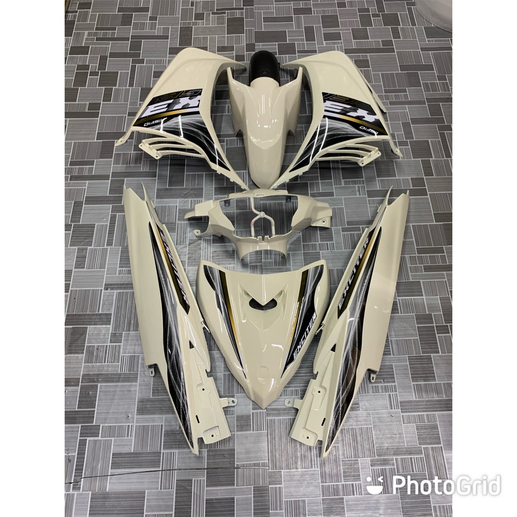 LC V4 SUSU PUTIH EXCITER BLACK STICKER TANAM | Shopee Malaysia