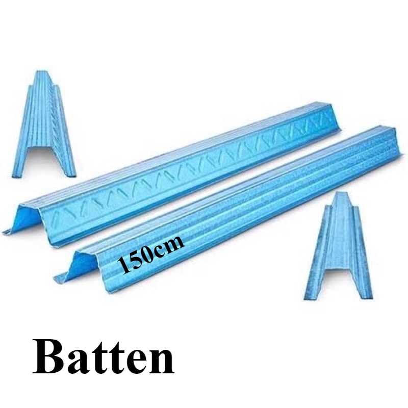 C Channel 0.75mm / Batten 0.47mm / Besi Biru Bumbung Blue V Truss C ...