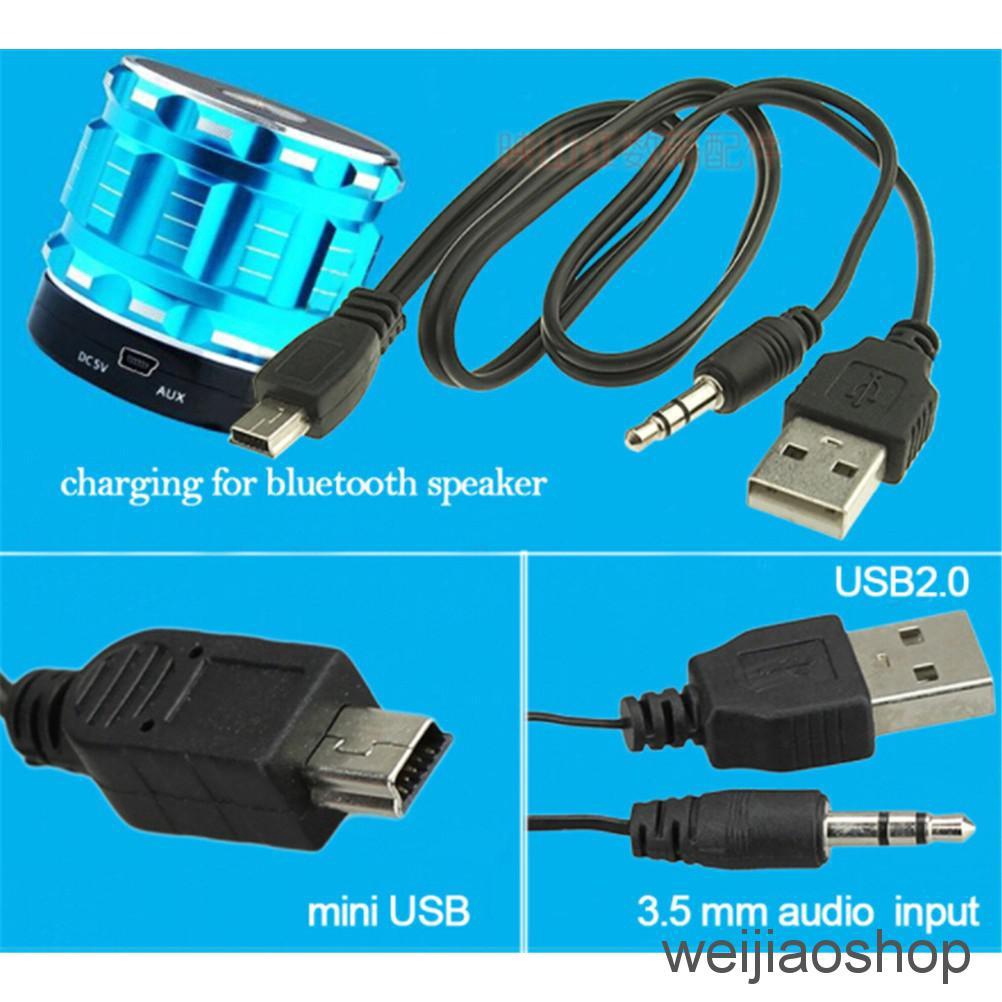 Usb2.0 to USB Male Charger 3.5mm Bluetooth audio jack | Shopee Malaysia
