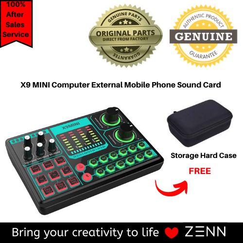 X9 MINI Computer External Mobile Phone Sound Card | Shopee Malaysia