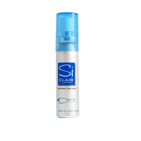 SiClair Anti-Mist Spray (Made In France) FREE Essilor Lens Cloth 1pc ...