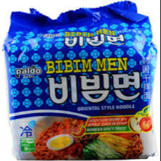 Korea Paldo Bibim Ramen Men 130gx5 | Shopee Malaysia