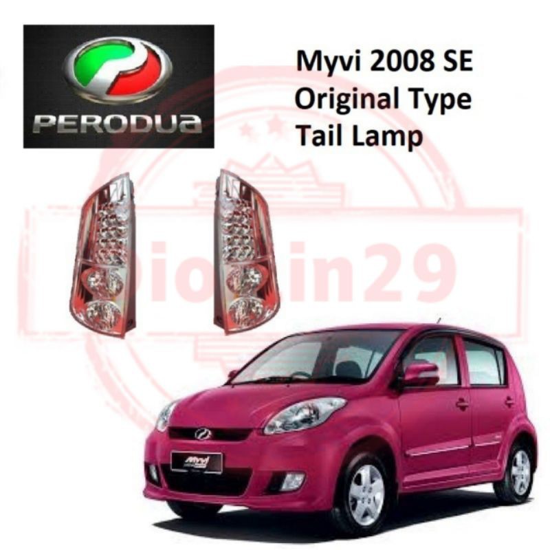 Myvi 2008 SE Tail Lamp Original Type | Shopee Malaysia