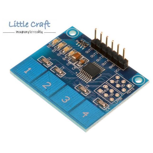 Arduino IoT 4 Ways Capacitive Touch Keypad | Shopee Malaysia