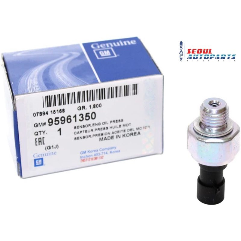OIL PRESSURE Switch 1-PIN = Aveo 1.4 & 1.5 / Optra 1.6 & 1.8 (Sedan ...