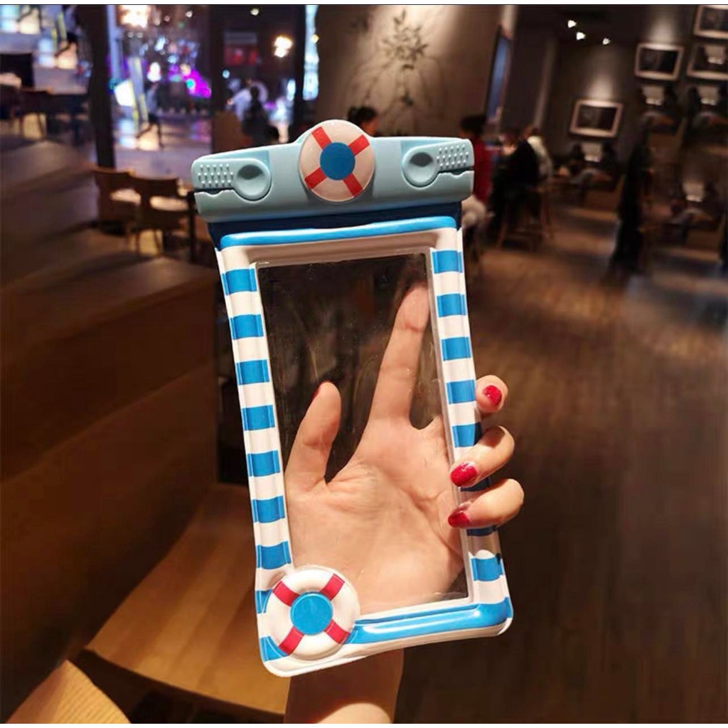 Waterproof phone Holder case pouch Universal handphone PVC plastik fon ...