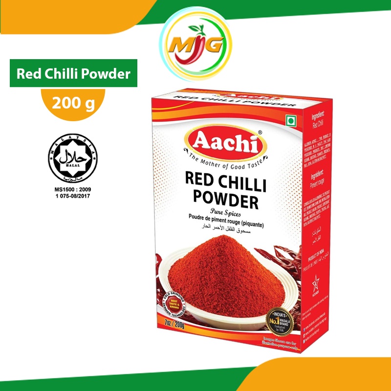 AACHI Red Chilli Powder - 200g | Shopee Malaysia