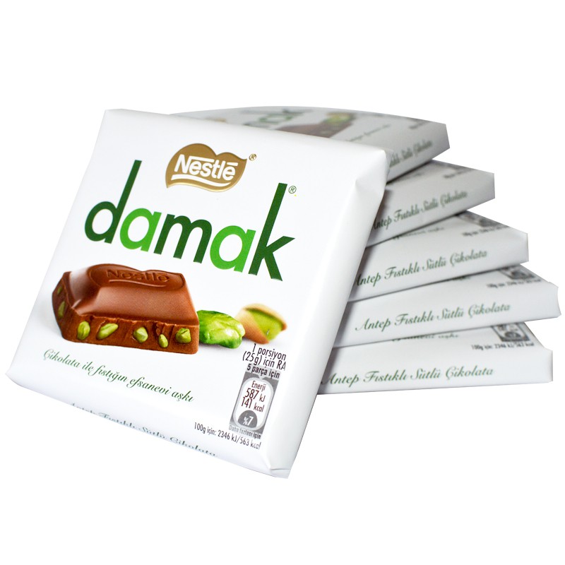 Nestle Damak Fine Chocolate Pistachios 65g Shopee Malaysia