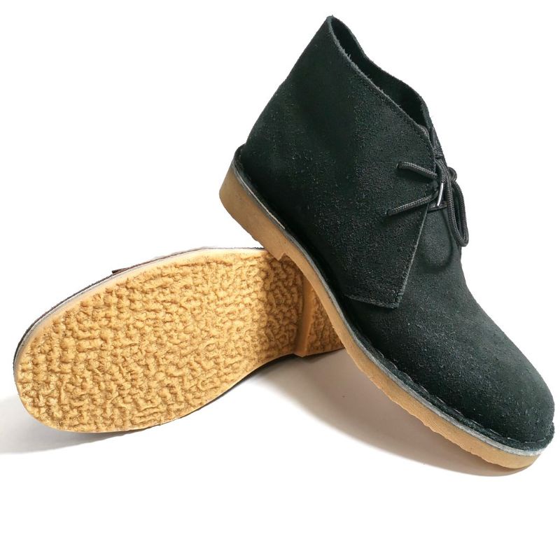 KASUT JOHNSON SHOE FULL LEATHER MEN CLASSIC HALF CUT DESERT BOOTS CODE ...