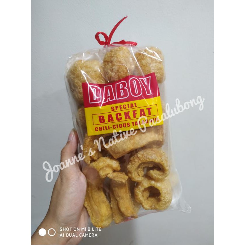 Daboy's Chicharon Special Backfat (Spicy) | Shopee Malaysia