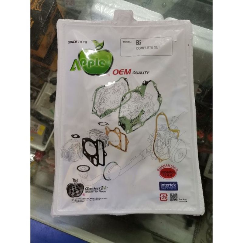 Apple gasket🍎top set / Complete set A Honda Ex5 Dream Wave100 GBO C70 ...