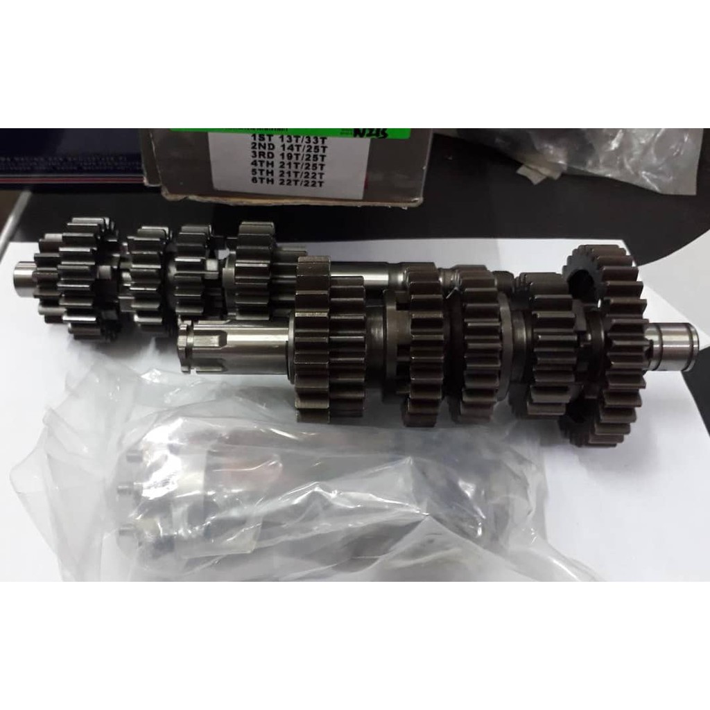 IKK racing gear box LC135 5 speed LC 5s Y15 Y15ZR MOD 6 speed SR1 , SR2 , SR3 | Shopee Malaysia