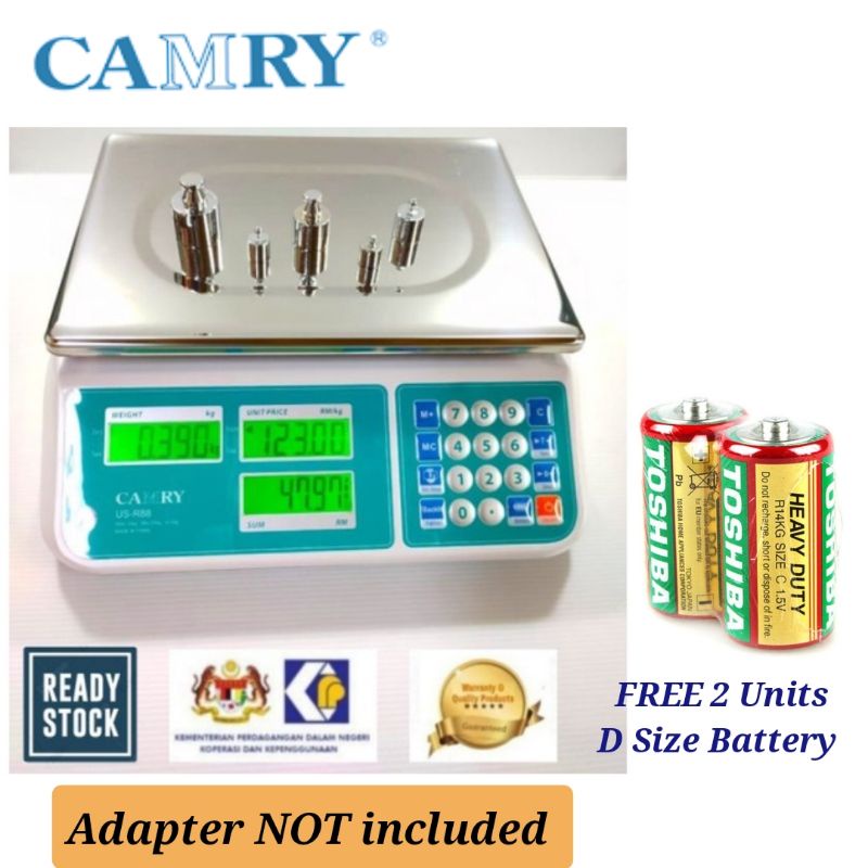 CAMRY / ehc 25kg /30kg / 40kg TIMBANG Digital Electronic Price ...
