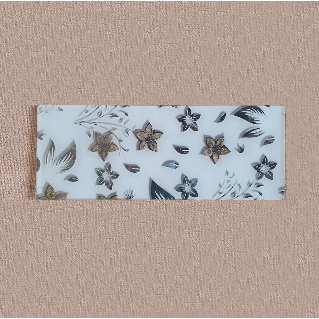 [Minimum 5pcs] [Custom Size] Naco Window Glass With Flower Pattern ...