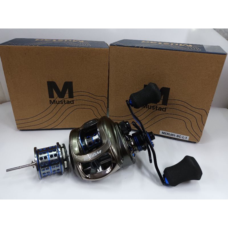 MUSTAD GRAM baitcaster Reel(Shallow Spool) | Shopee Malaysia