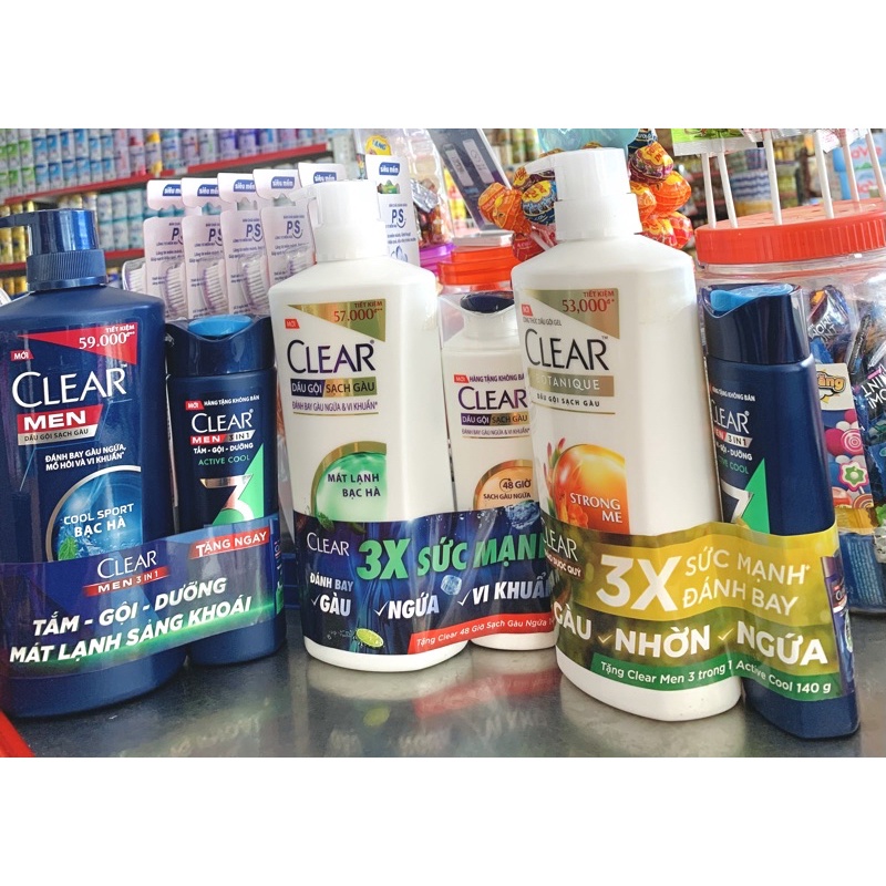 Clear Shampoo 630g (With Shampoo Clip 140g) | Shopee Malaysia