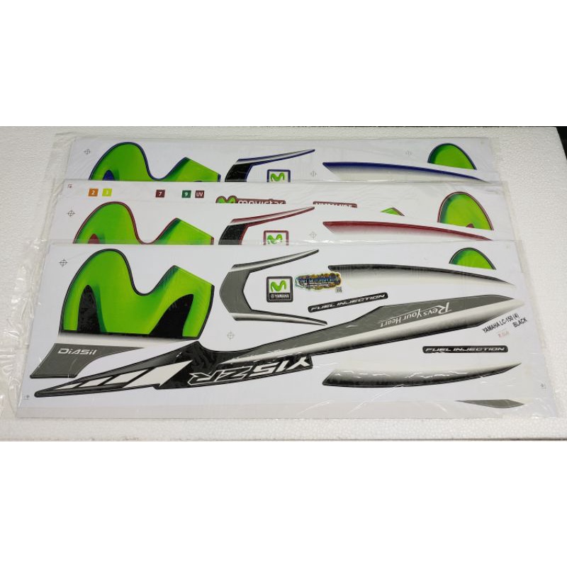 Stripe Sticker Cover Set Movistar No. 4 For Y15ZR V1 V2 | Shopee Malaysia