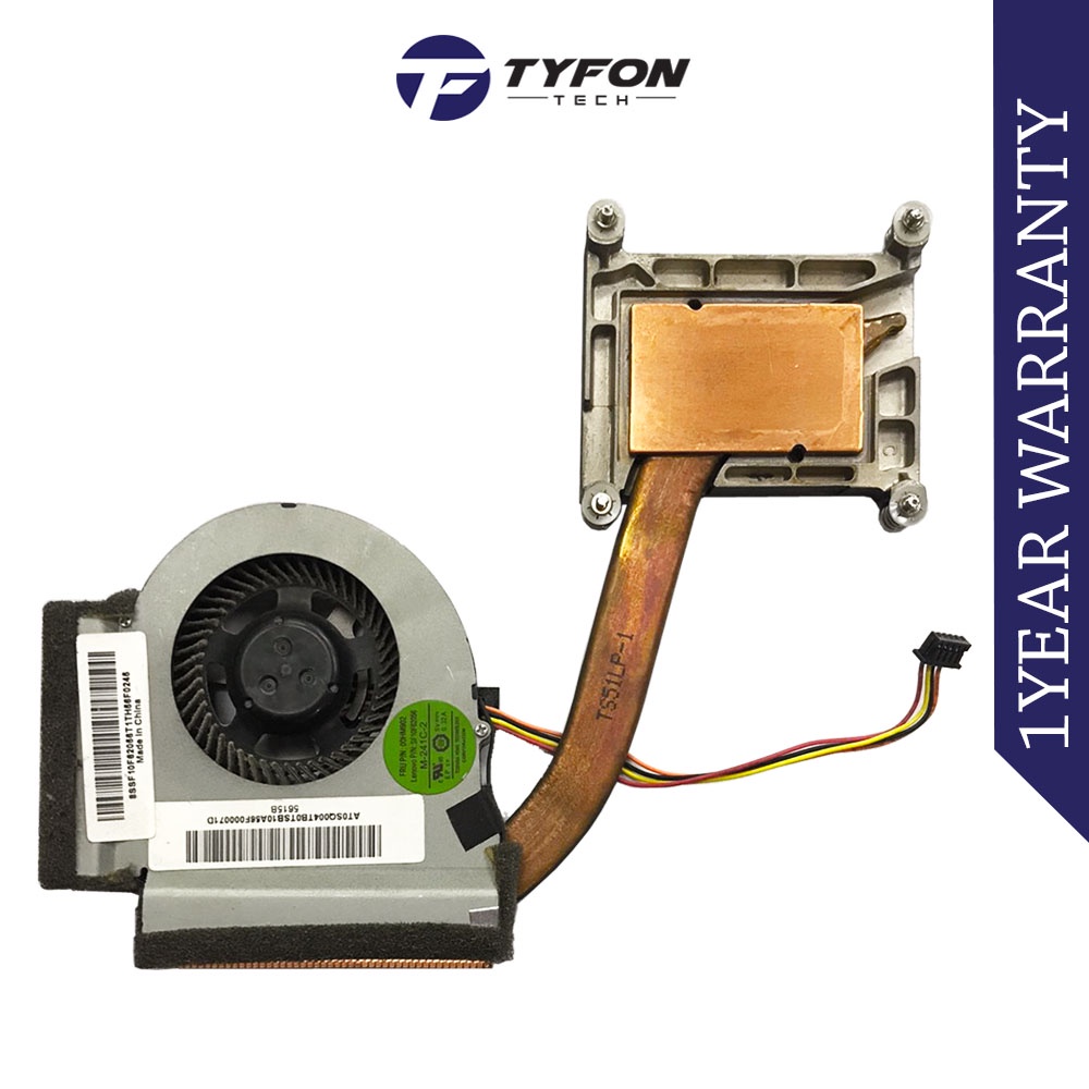 Lenovo ThinkPad T440p Laptop CPU Cooling Fan with Heatsink 00HM902 ...
