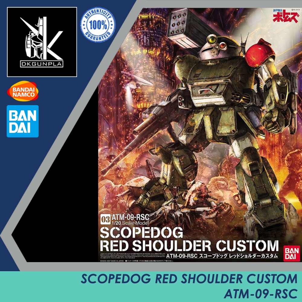 [1/20] Scope Dog Red Shoulder Custom | Shopee Malaysia