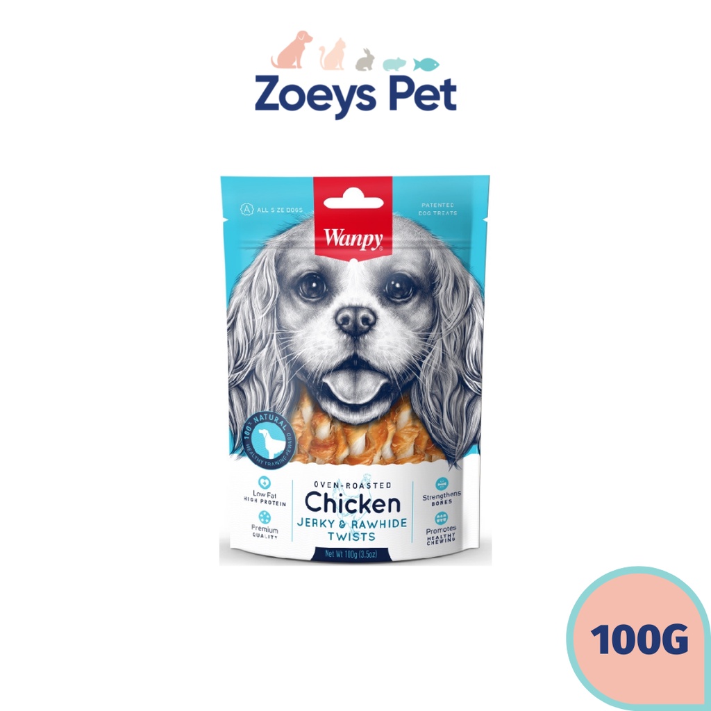 Wanpy Chicken Dog Snack 100g (17 flavors) | Shopee Malaysia