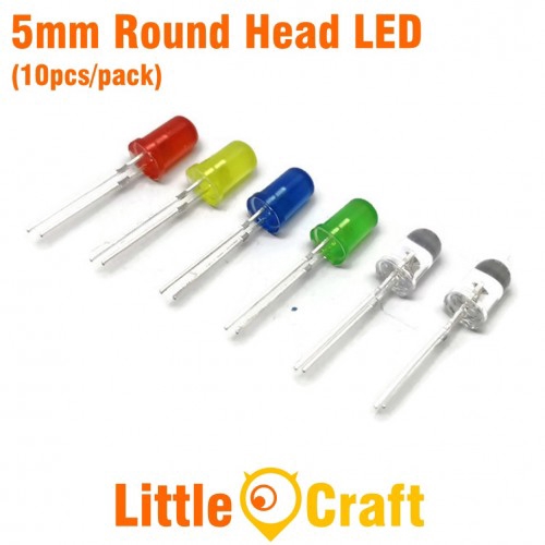 5MM Round Head LED (10pcs/pack) | Shopee Malaysia