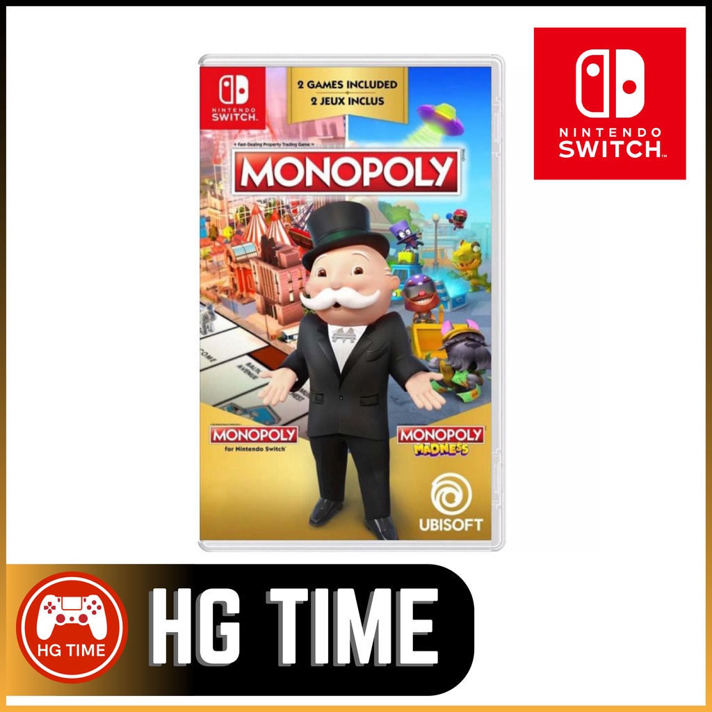 Ubisoft Nintendo Switch Monopoly + Monopoly Madness | Shopee Malaysia