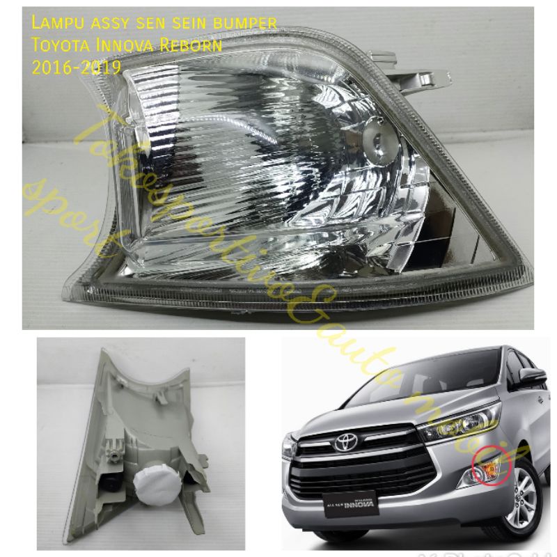 Toyota Innova Reborn 2016-2019 Lower bumper sen Signal Lights Innova ...