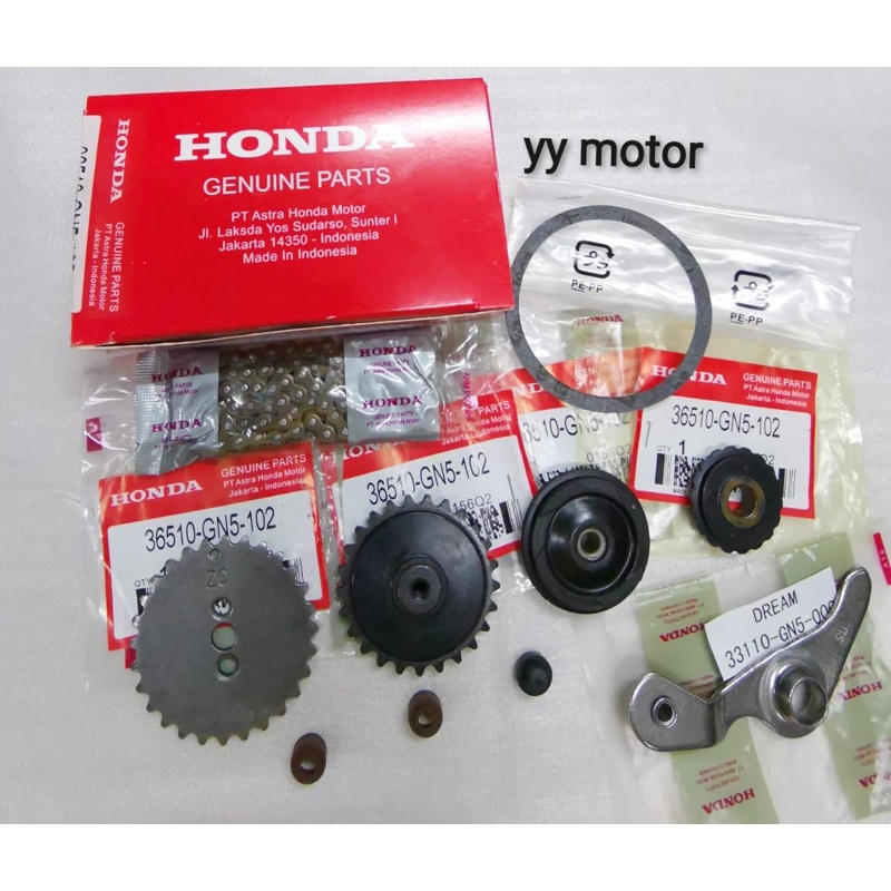 Honda EX5 /EX5 DREAM /WAVE100R /EX5 CLASS /KRISS 100 DEMAK EX90 TIMING ...