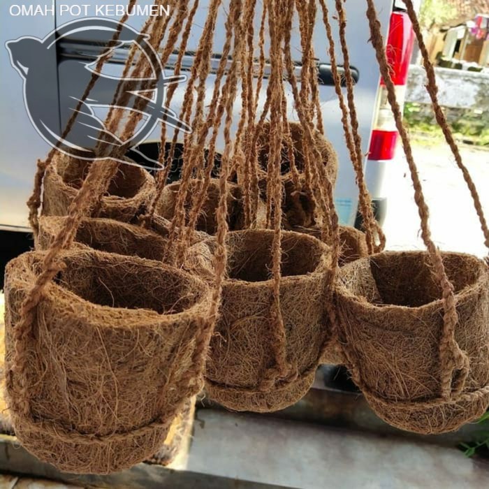 Cocopot Coconut Fiber pot Hanging Ko Cool | Shopee Malaysia