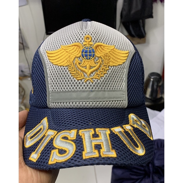 COMBINATION dishub wing hat (pree name) | Shopee Malaysia